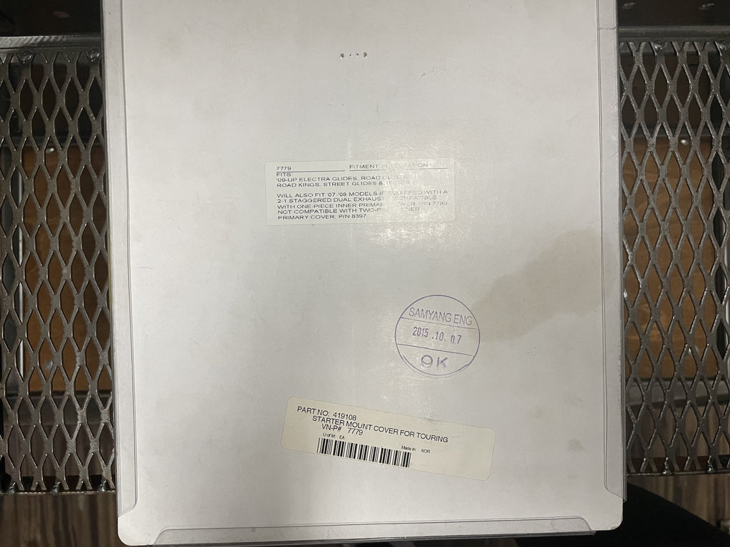 Kuryakyn Starter Mount Cover for Touring – Kory Souza Originals Parts Store